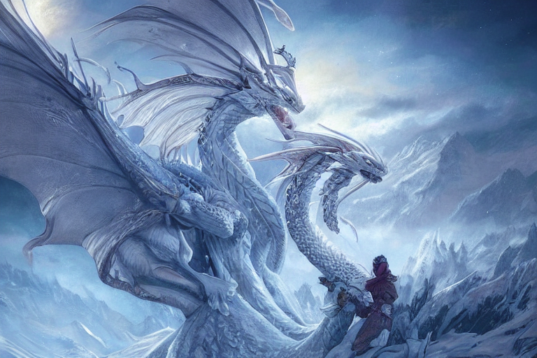 Fantasy Ice Dragons