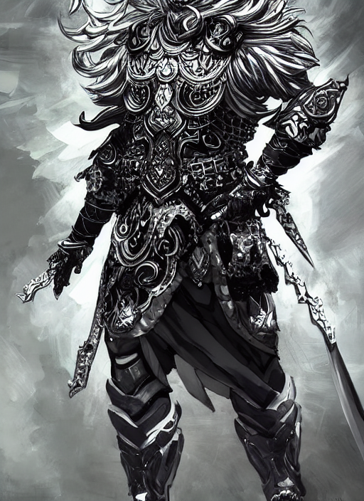 Silver Samurai Concept Art