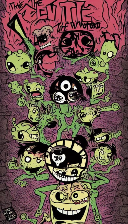 Jhonen Vasquez Art Wallpaper