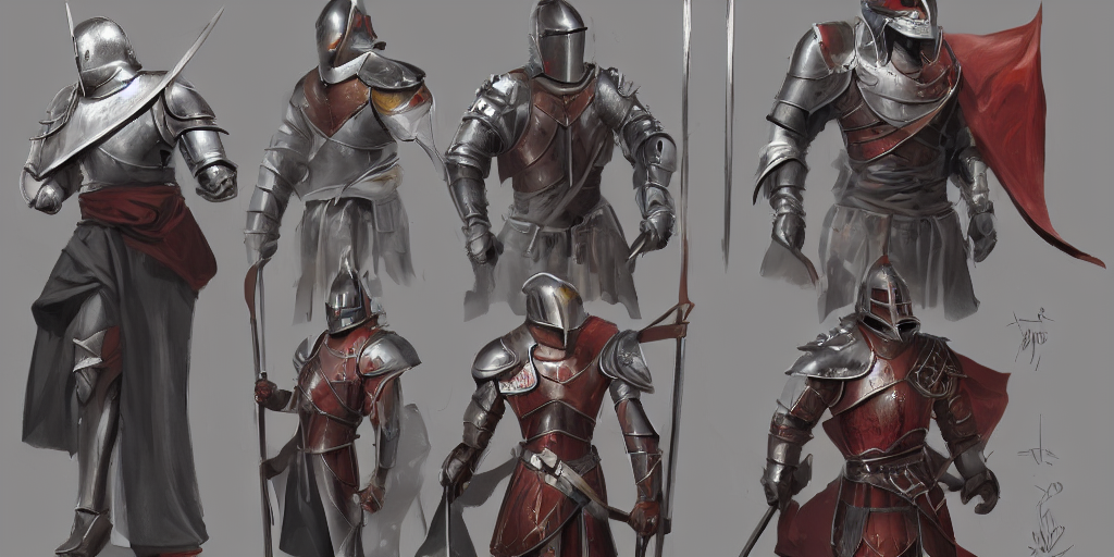 Medieval Knight Concept Art