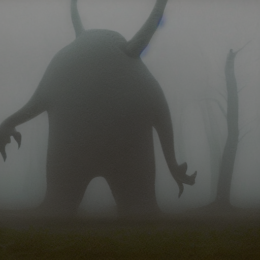 The Mist Giant Monster