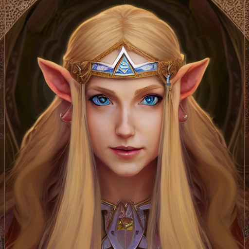 Princess Zelda Hair