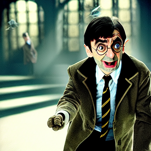 Mr Bean Harry Potter