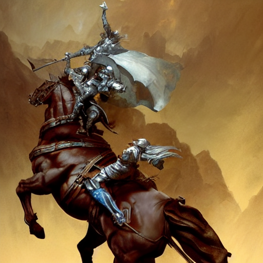 Frazetta Horse
