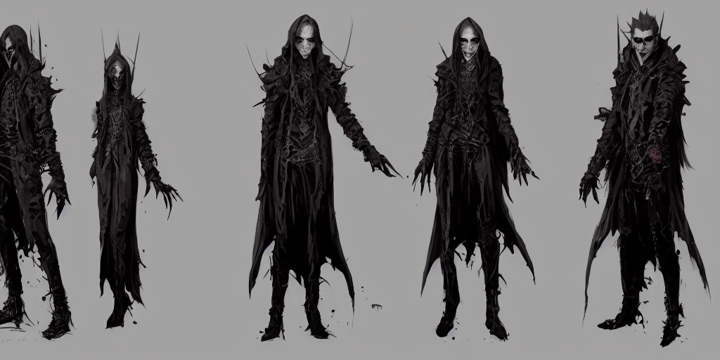 Gothic Vampire Concept Art