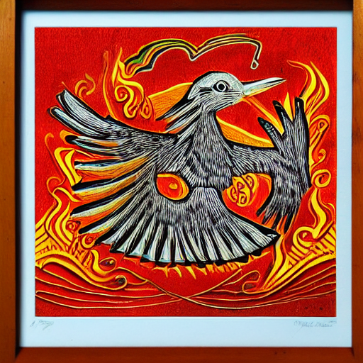 Native American Phoenix Bird