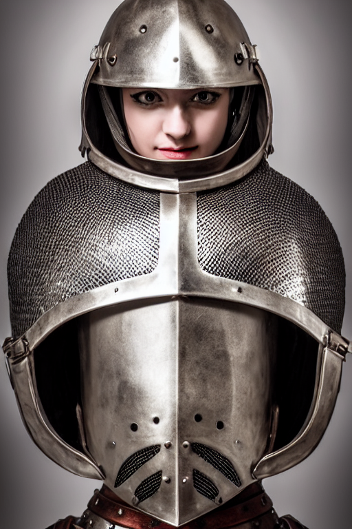 Open Medieval Knight Helmet