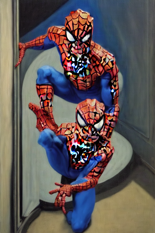 prompthunt: man in spider man costume, lizard in costume astronaut ...