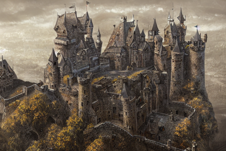 Fantasy Castle Keep