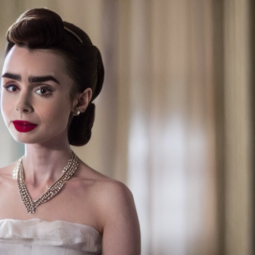 Lily Collins Audrey Hepburn