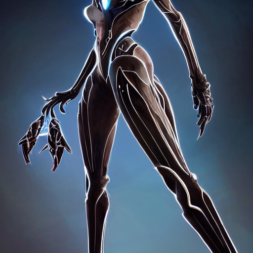 prompthunt: beautiful and stunning giant female warframe, doing an ...