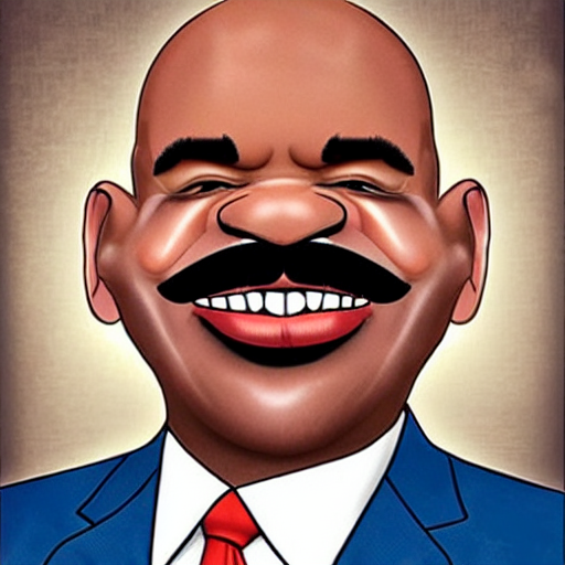 Steve Harvey Cartoon