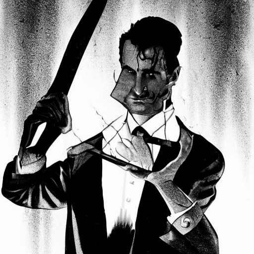 American Psycho Axe Meme