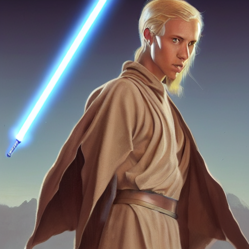 Star Wars Male Jedi Fan Art