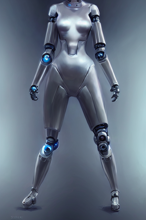 Humanoid Robot Concept Art