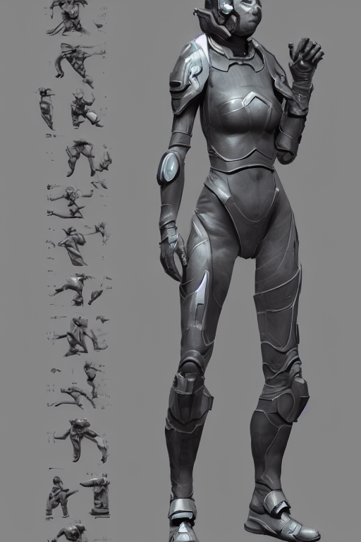 Female Body Armor Sci Fi