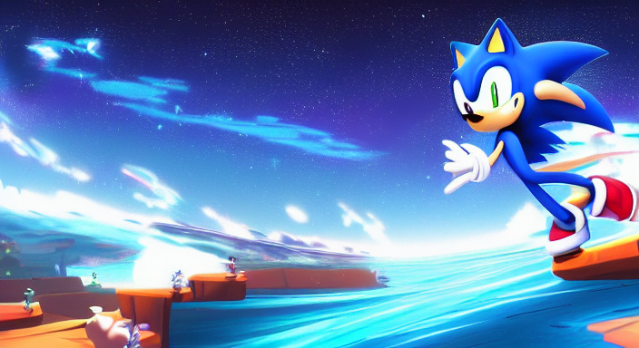 Sonic Game Background