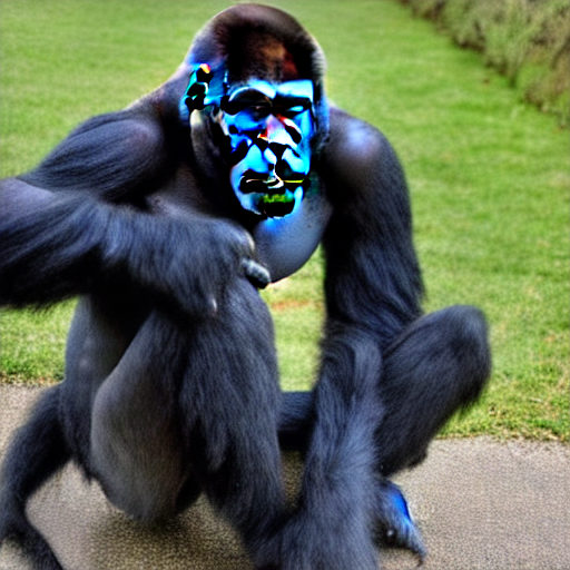 Gorilla Makeup | Saubhaya Makeup