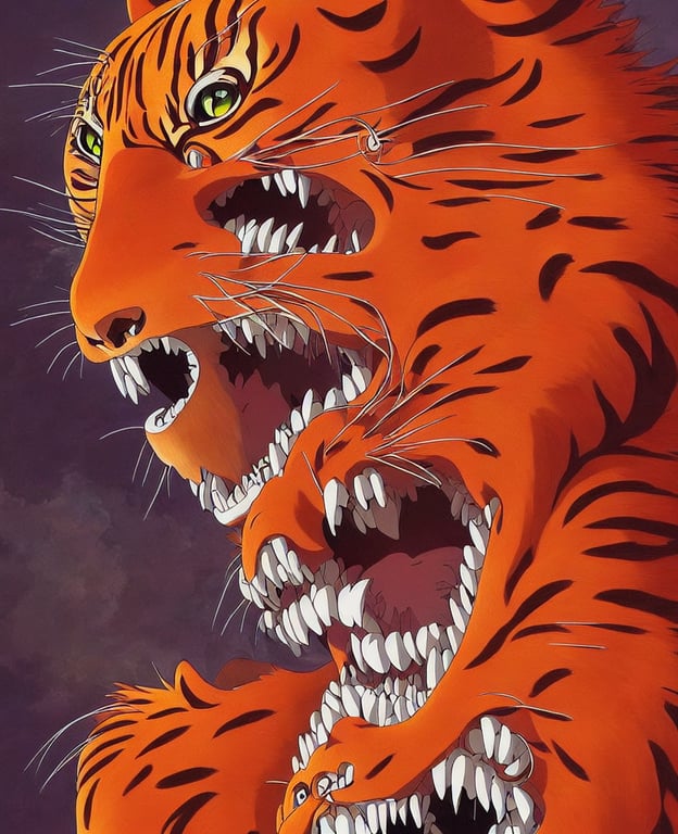 Human Tiger Hybrid Anime