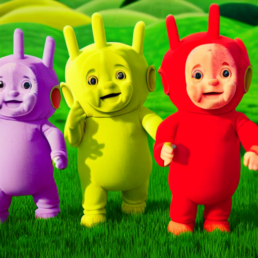 Evil Teletubbies Sun