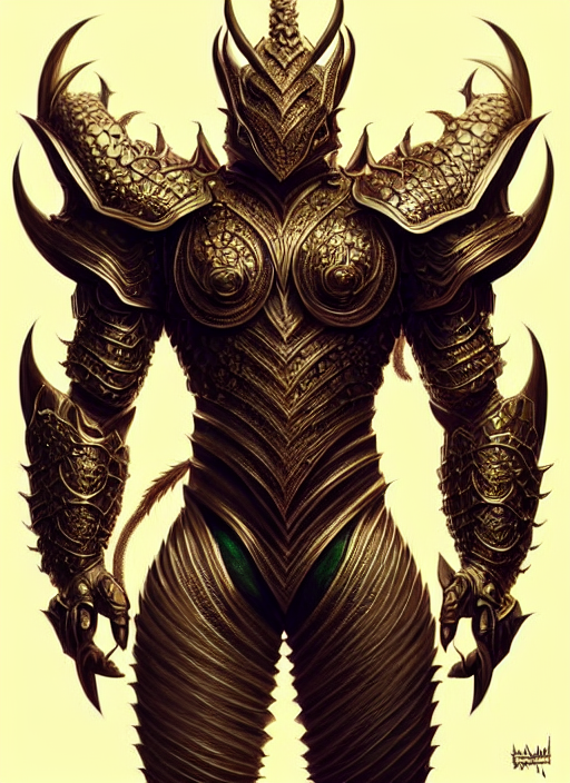Dragon Humanoid Armor