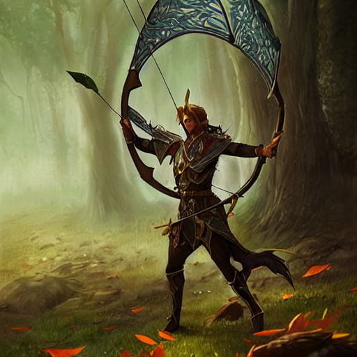 Fantasy Male Archer Wallpaper