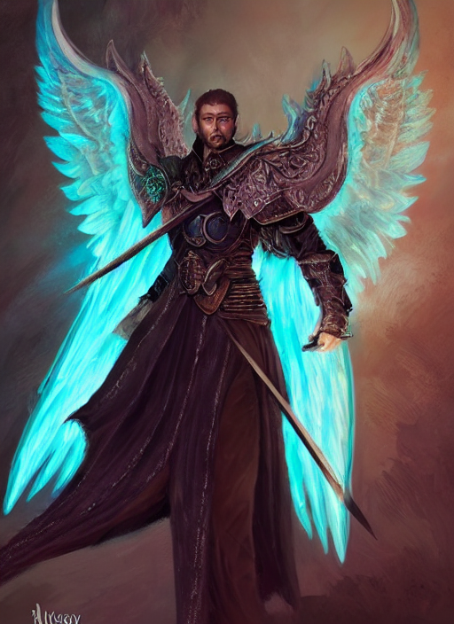 Male Aasimar Characters