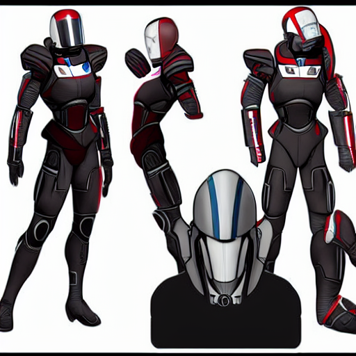 Mass Effect Concept Art Shepard