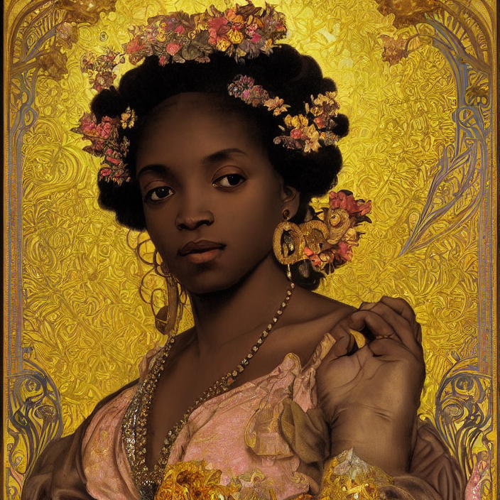 Rococo Portrait
