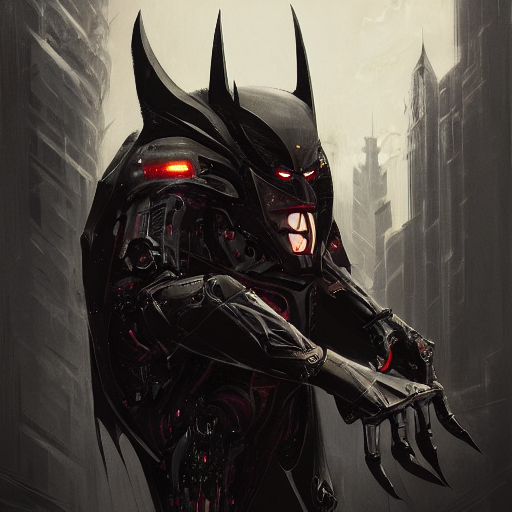 Evil Batman Art