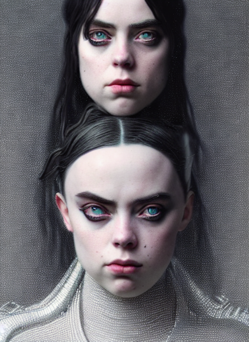 Female Head Drawing Reference