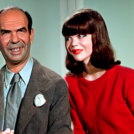 Barbara Feldon And Don Adams