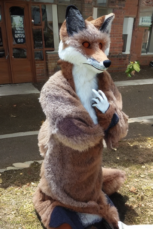 Realistic Fox Fursuit