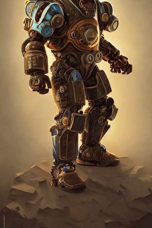 Steampunk Power Armor