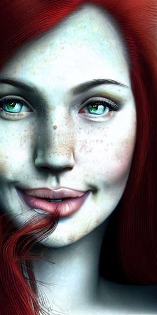 Scene Girls With Red Hair And Green Eyes