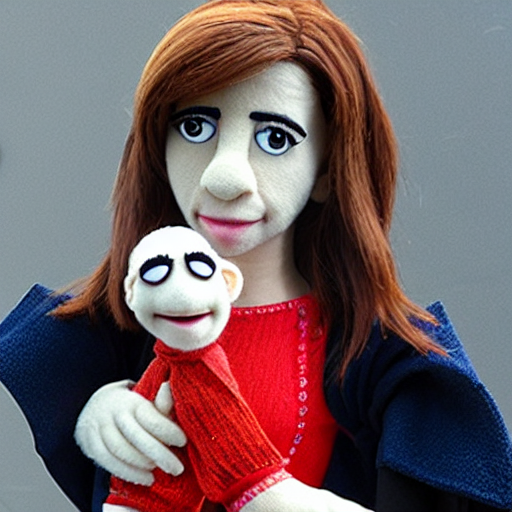 prompthunt: emma watson as a muppet from aliexpress