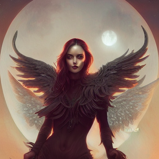 Female Angel Of Death Wallpaper