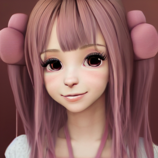 prompthunt: Render of Nikki from Shining Nikki Dress-Up Game, a cute 3D ...