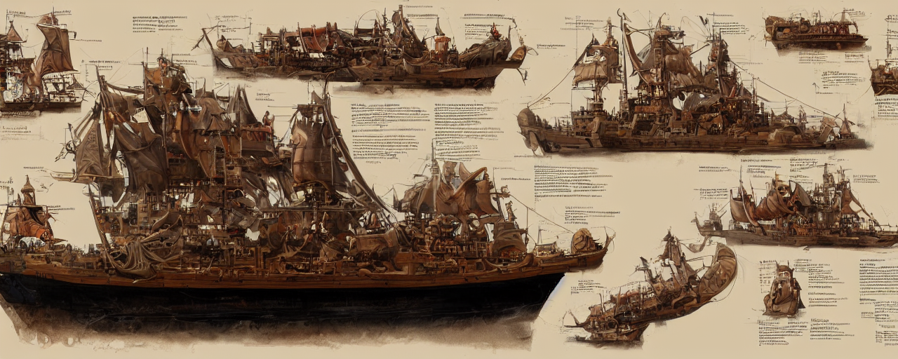 Pirate Ship Diagram
