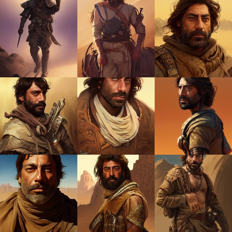 Desert Nomad Concept Art