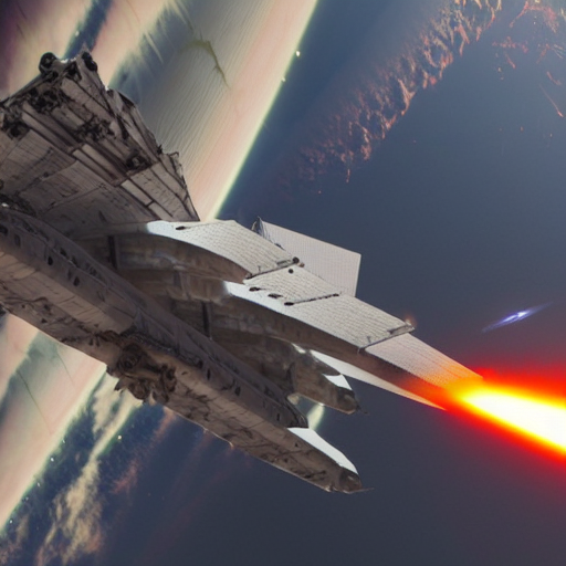 Challenger Space Shuttle Color