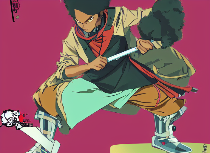 Huey Freeman Samurai