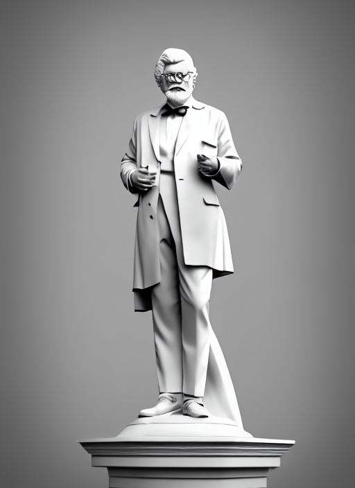 Colonel Sanders Statue