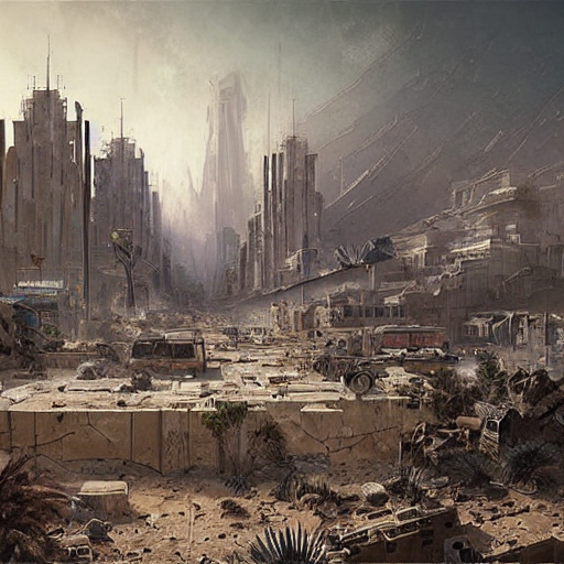 Post Apocalyptic Desert