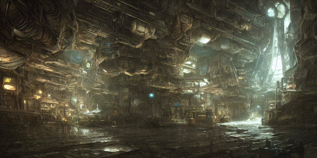 Final Fantasy 7 Midgar Concept Art