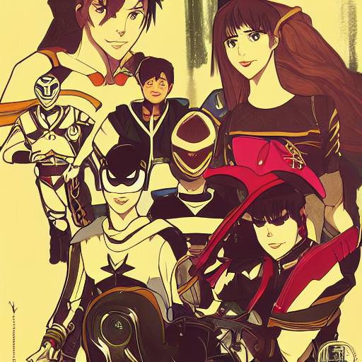 Steampunk Power Rangers