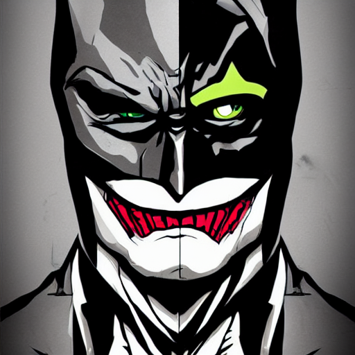 Batman Joker Vector