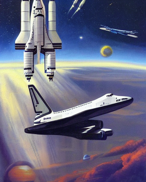 Space Shuttle Concept Art