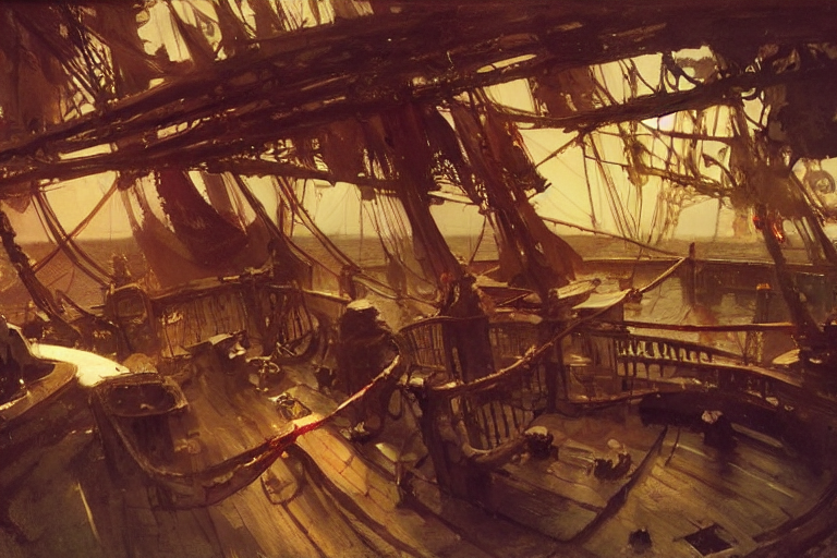 Pirate Ship Interior