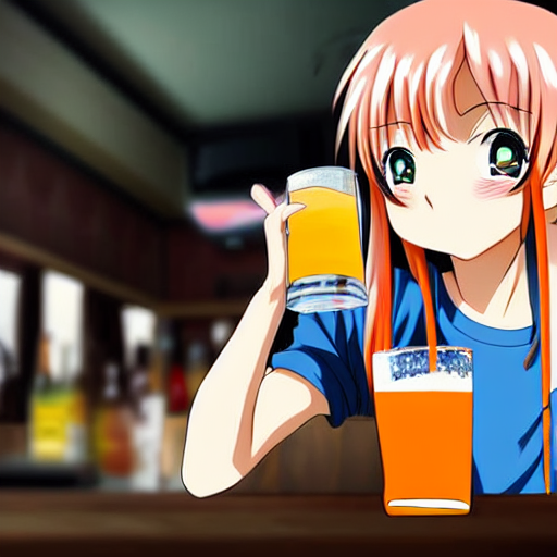 Anime Drunk Bar